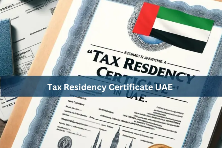 Tax Residency Certificate for Domestic Tax Purposes | TRC UAE
